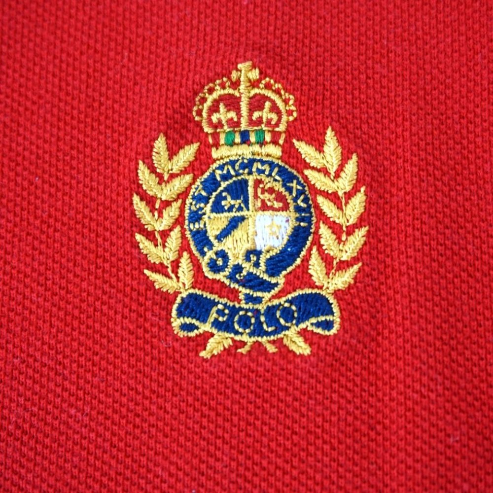 Polo Ralph Lauren Crest Logo Crown S/S Polo 2xl - Gem